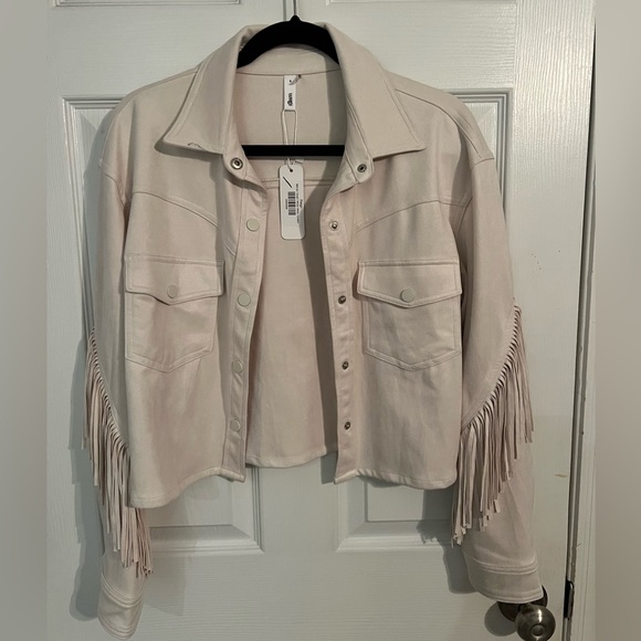 Jackets & Coats | Fringe Shacket | Poshmark